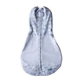 Grow With Me Swaddle AIR - Stardust Gray Elephant